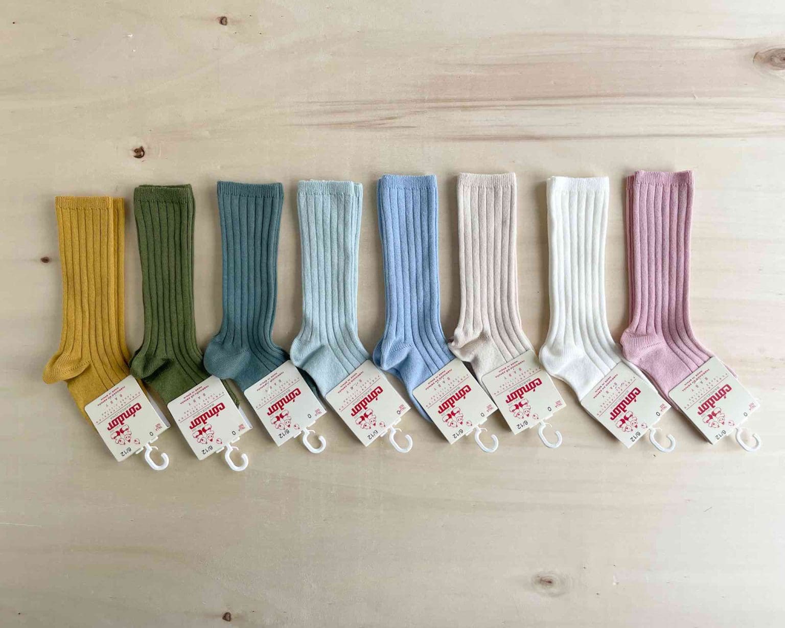 Calcetines Altos Canalé Cóndor - Baby Eleven Handmade